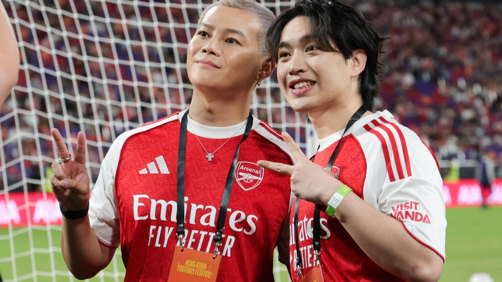 阿仙奴對熱刺｜蔡一傑現身睇波 保琦孖阿Jer捧兵工廠 | am730